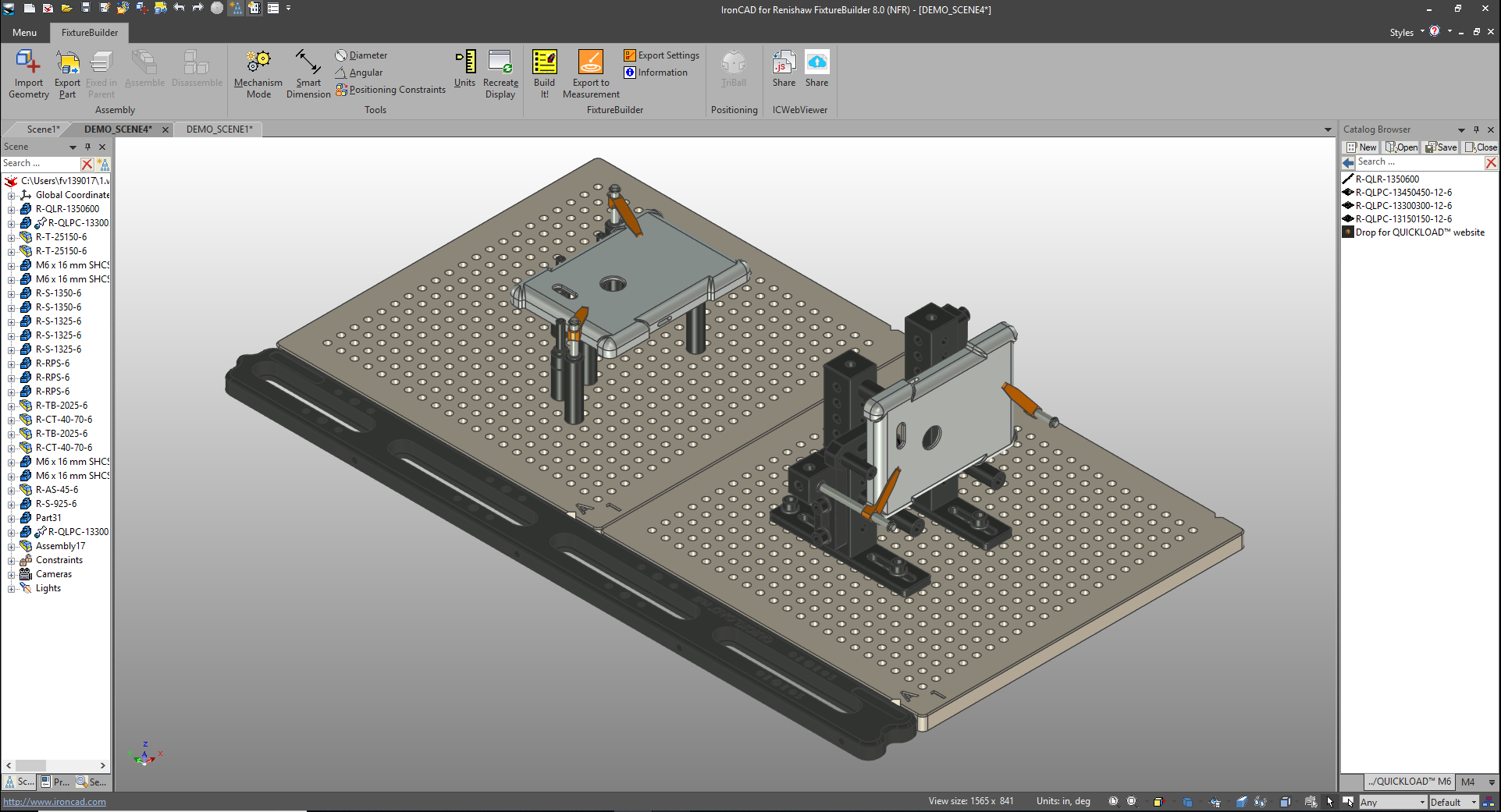 Nueva versión del software de modelado 3D FixtureBuilder de Renishaw ...