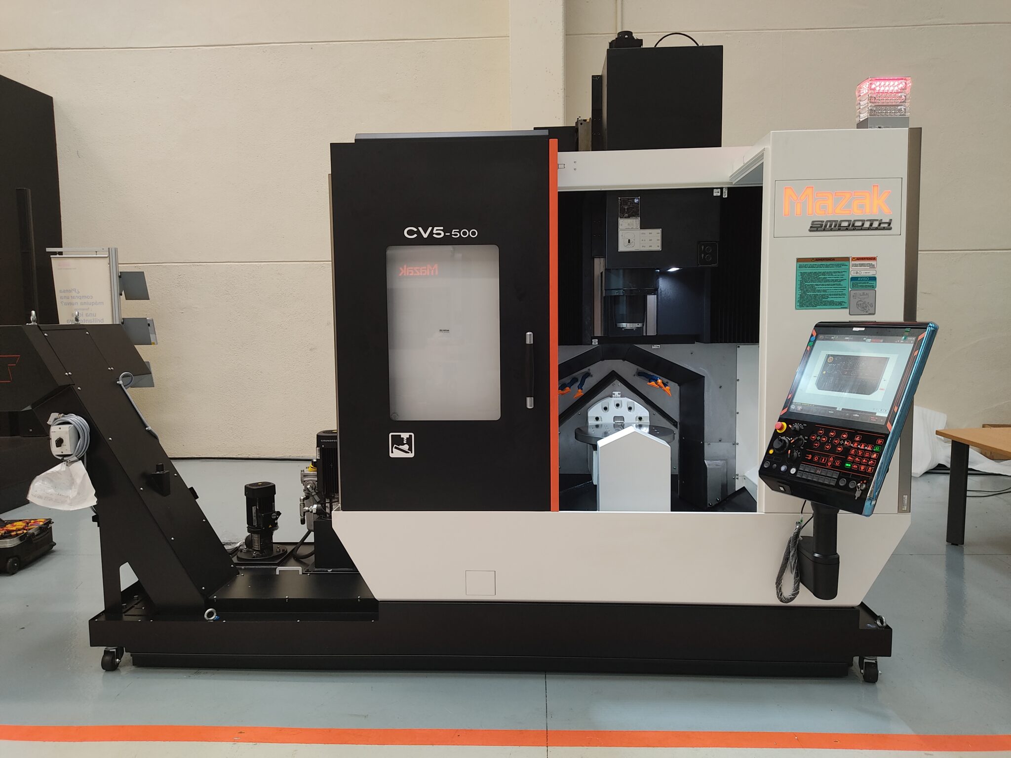 Centro de mecanizado CV5-500 de Intermaher Mazak – AIMHE