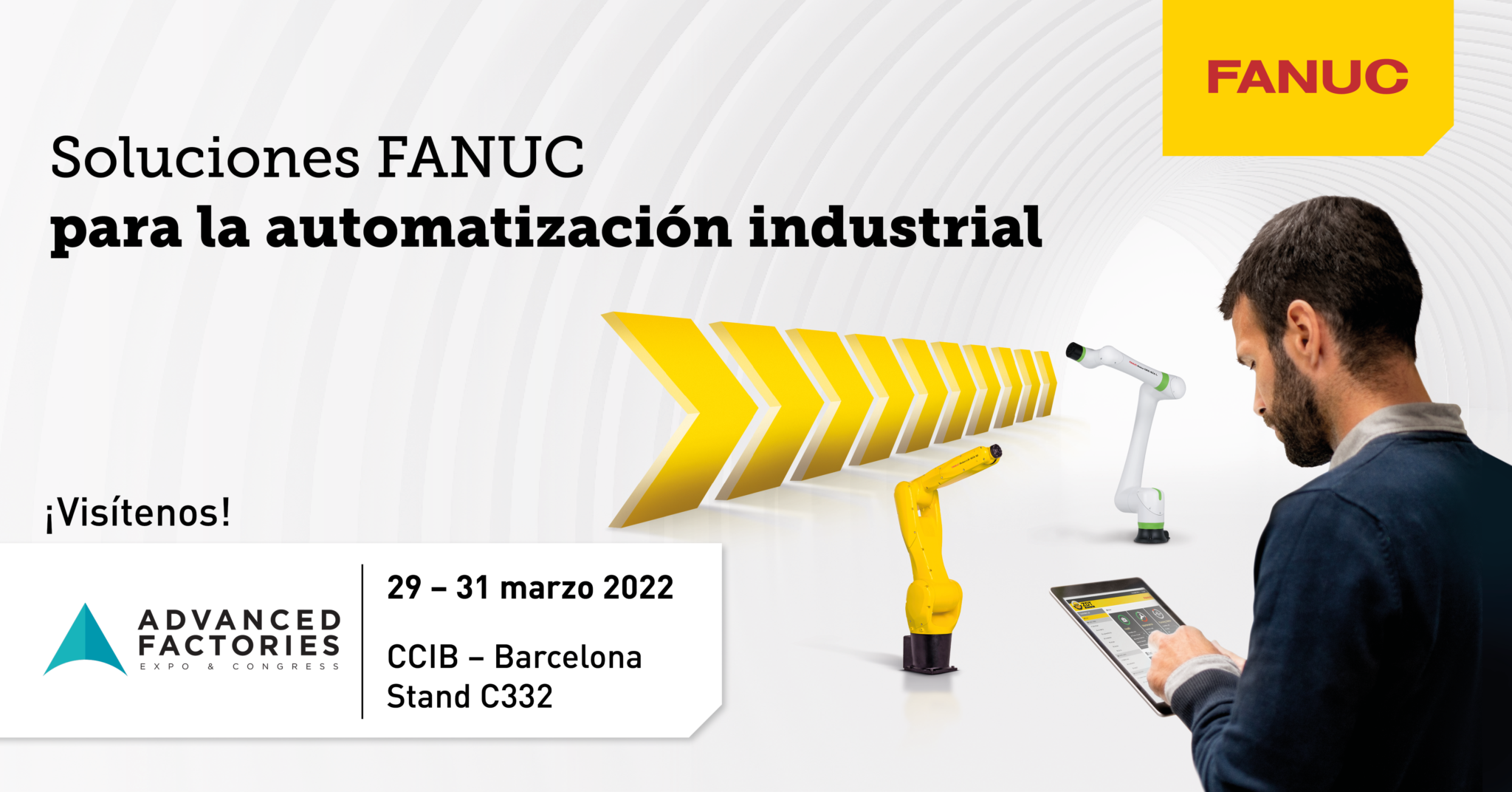 FANUC presenta el nuevo robot LR-10iA/10 en Advanced Factories – AIMHE