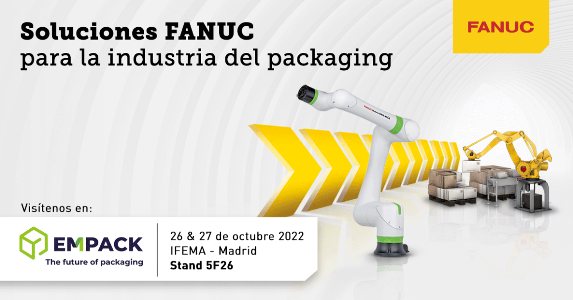FANUC presenta soluciones para la industria del envase y embalaje en EMPACK Madrid – AIMHE