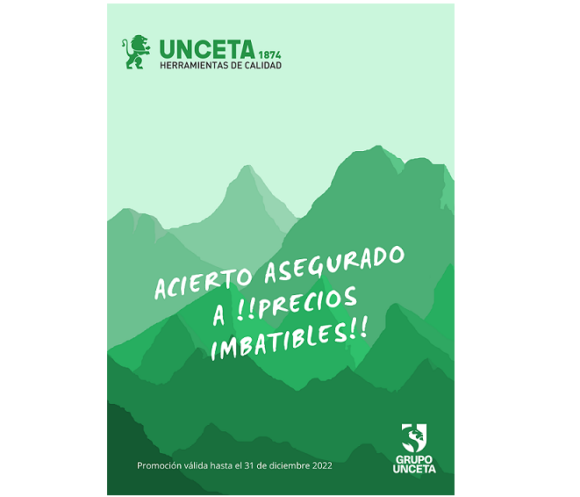 Unceta, Herramientas de calidad, ha lanzado una nueva promoción ...